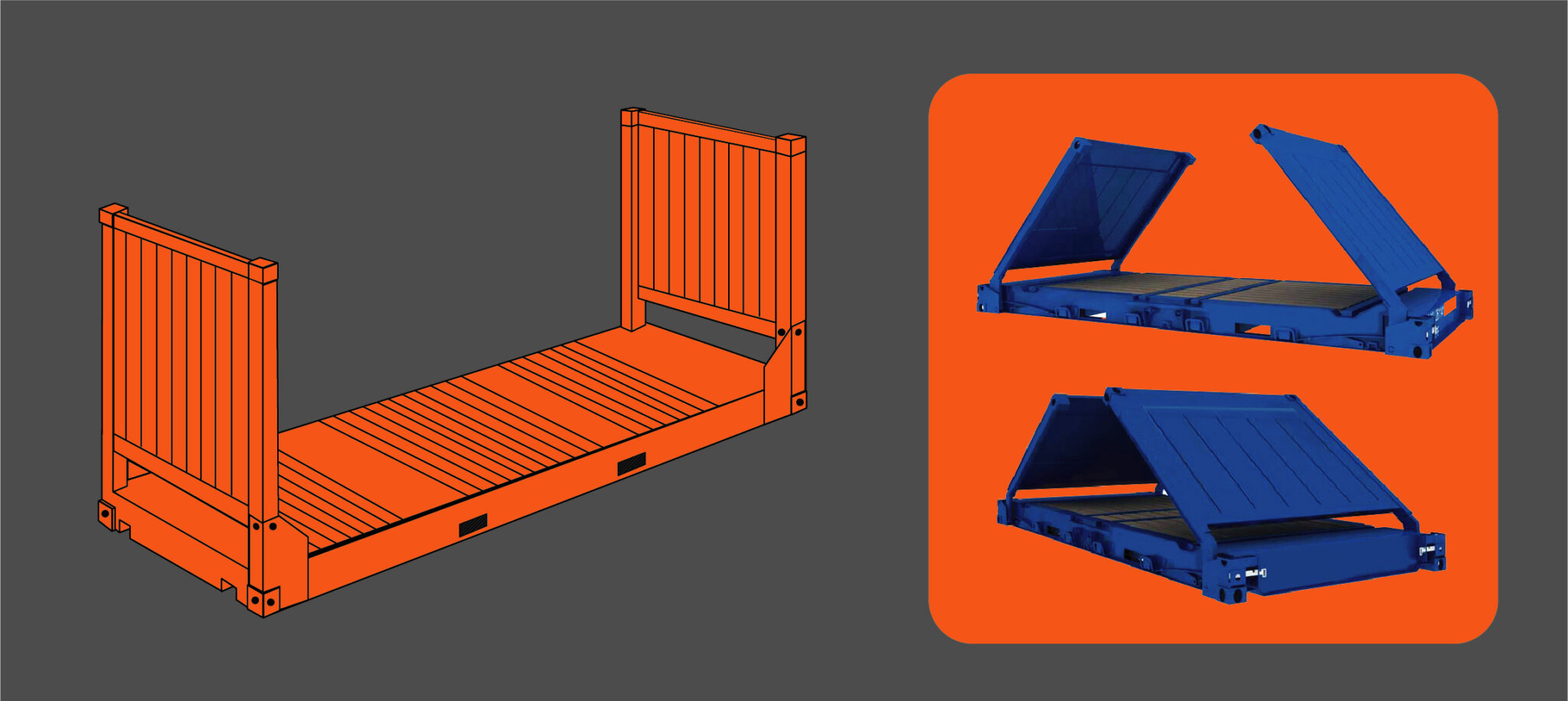 Contenedor Flat Rack: Medidas, usos y carga máxima - Ramirez Dolz